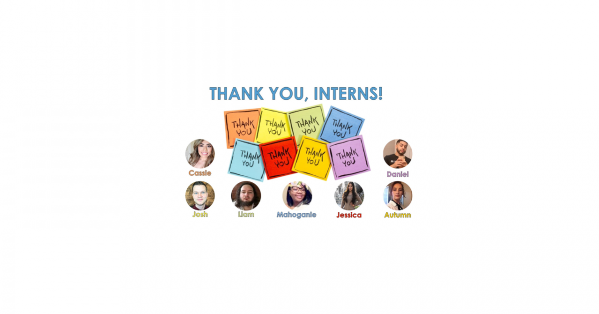 Thank You, Interns! Thank You, Interns!